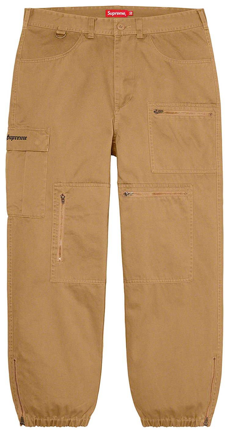Buy Supreme Cargo Flight Pant 'Tan' - SS21P22 TAN | GOAT