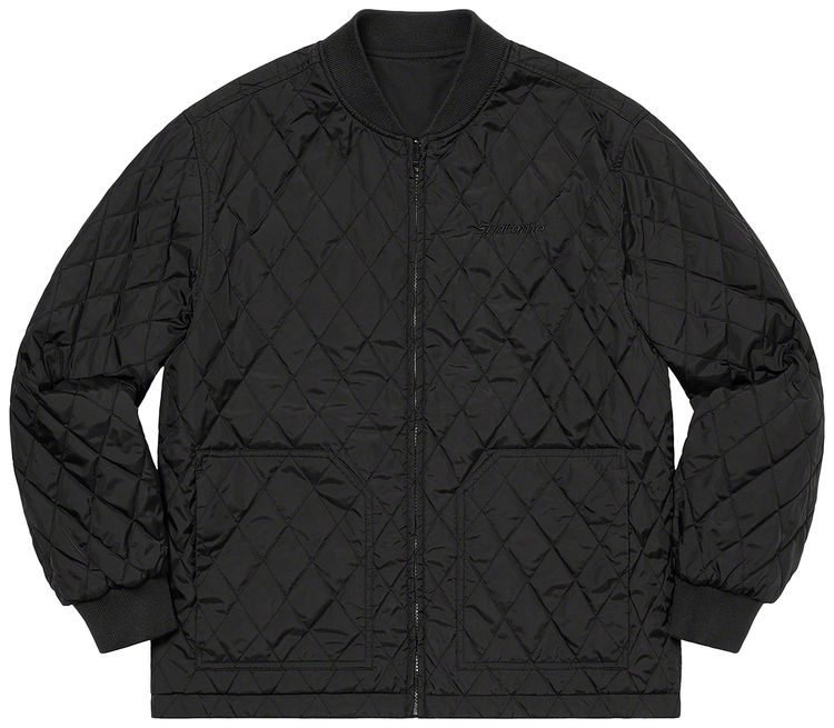 Buy Supreme Reversible Tech Work Jacket 'Black' - SS21J12 BLACK | GOAT