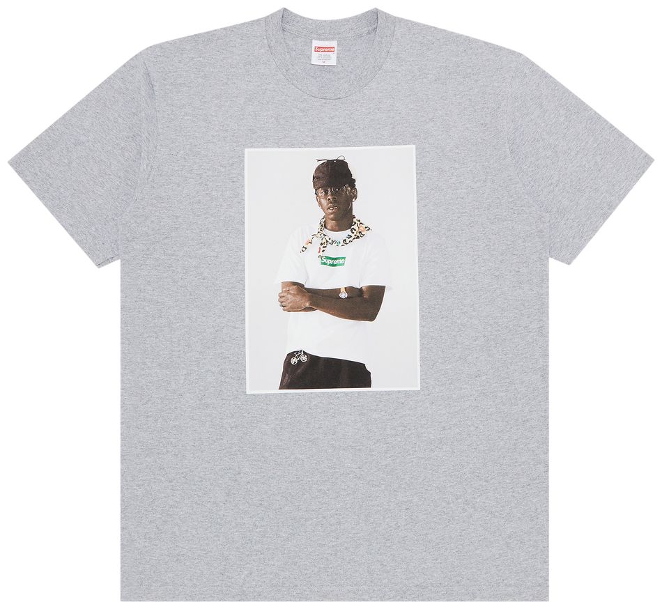 Buy Supreme Tyler, The Creator Tee 'Heather Grey' - FW24T43 HEATHER ...