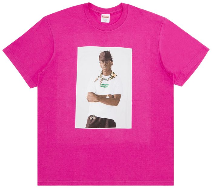 Buy Supreme Tyler, The Creator Tee 'Magenta' - FW24T43 MAGENTA | GOAT