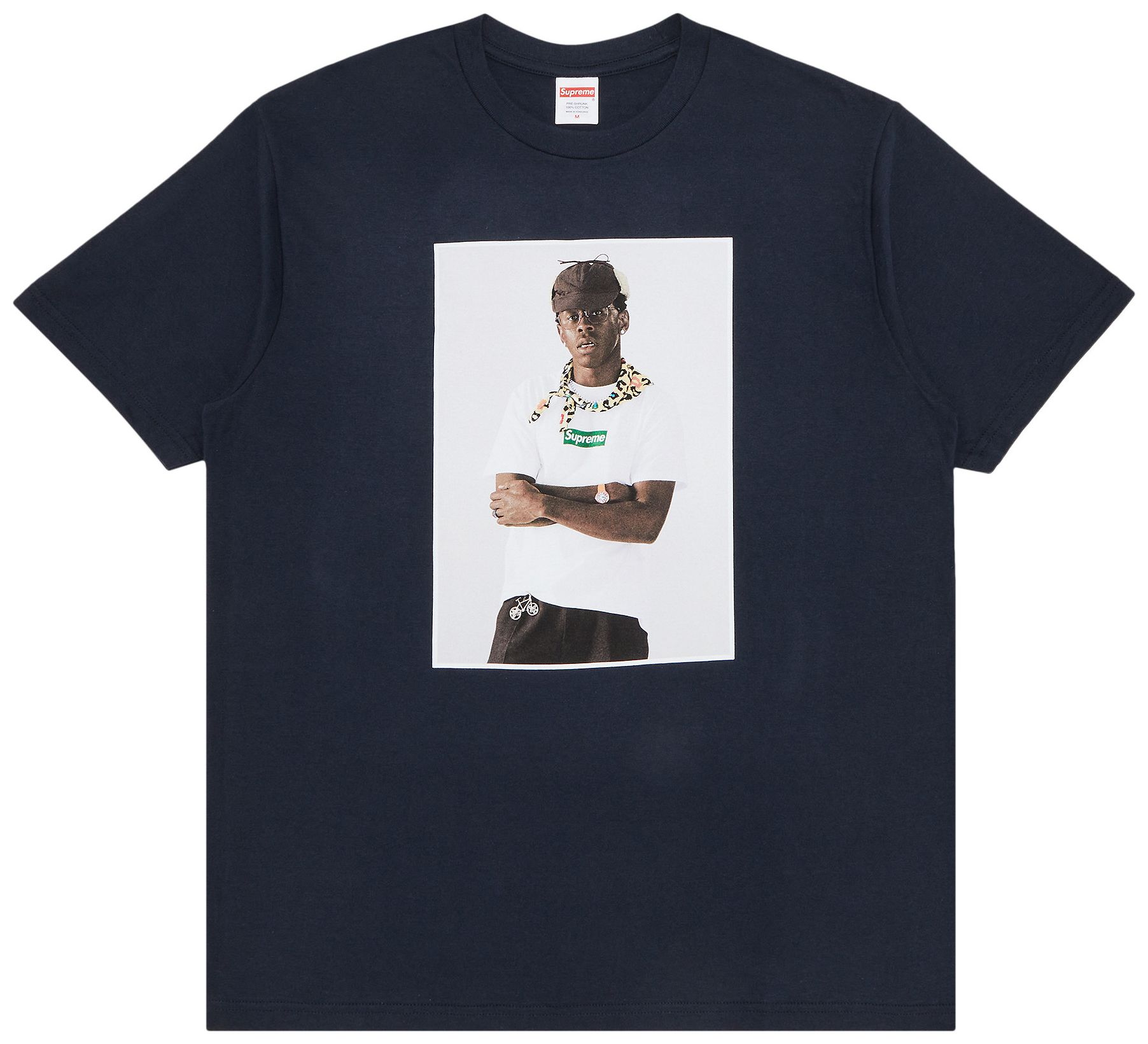Buy Supreme Tyler, The Creator Tee 'Navy' - FW24T43 NAVY | GOAT