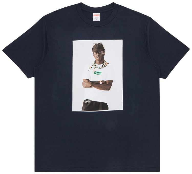Buy Supreme Tyler, The Creator Tee 'Navy' - FW24T43 NAVY | GOAT