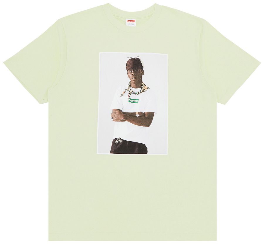 Buy Supreme Tyler, The Creator Tee 'Pale Mint' - FW24T43 PALE MINT | GOAT