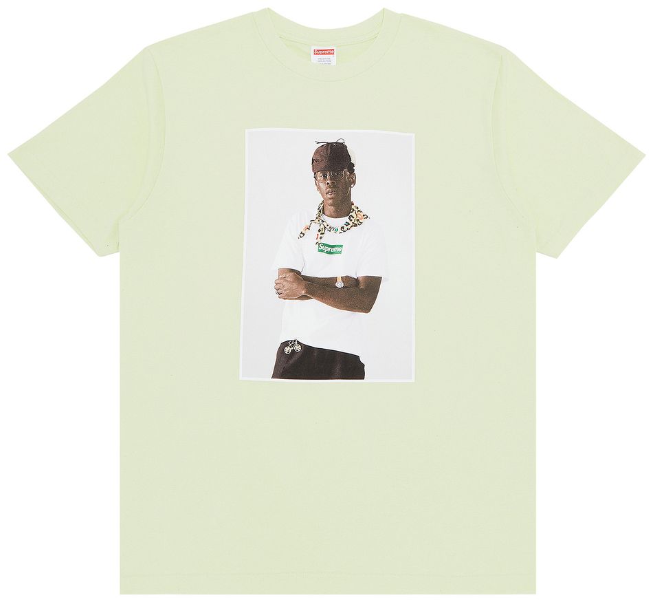 Buy Supreme Tyler, The Creator Tee 'Pale Mint' - FW24T43 PALE MINT | GOAT