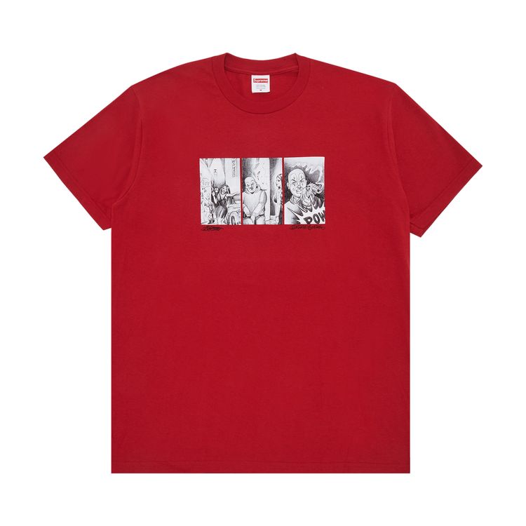 Buy Supreme Mister Cartoon Pow Tee 'Red' - FW24T36 RED | GOAT