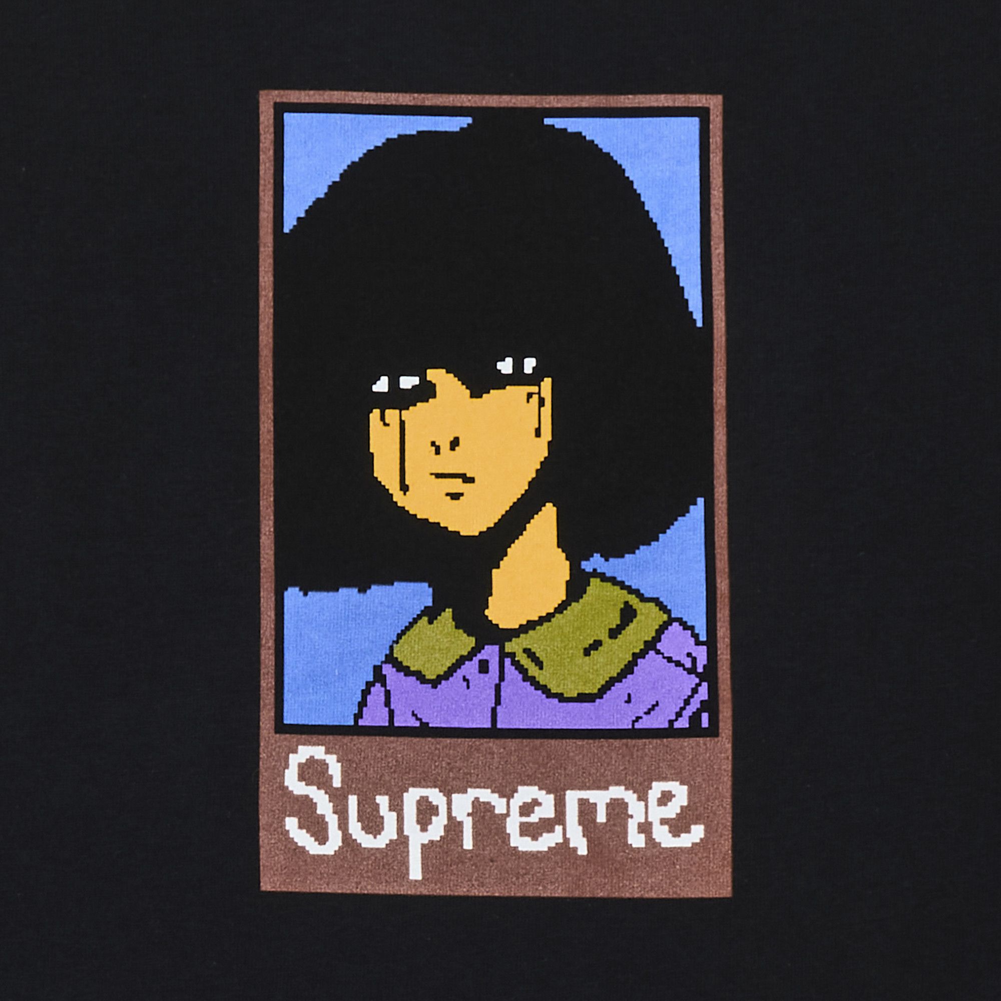 Buy Supreme Emo Tee 'Black' - FW24T28 BLACK | GOAT