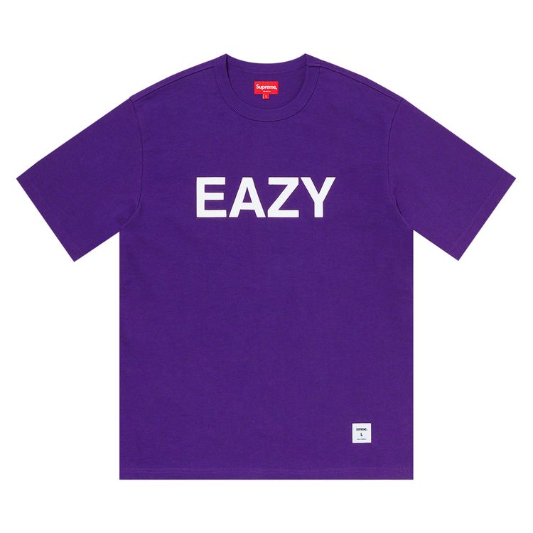 Buy Supreme Eazy Short-Sleeve Top 'Purple' - SS20KN96 PURPLE | GOAT