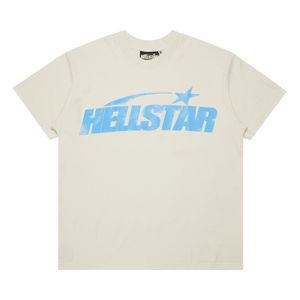 Buy Hellstar Classic T-Shirt (Gel Print) 'White/Blue' - HSCC01TEE003 ...
