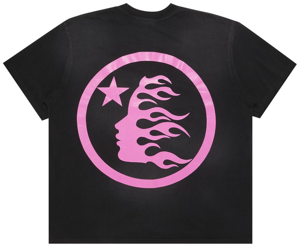 Buy Hellstar Classic T-Shirt (Gel Print) 'Black/Pink' - HSCC01TEE002 ...