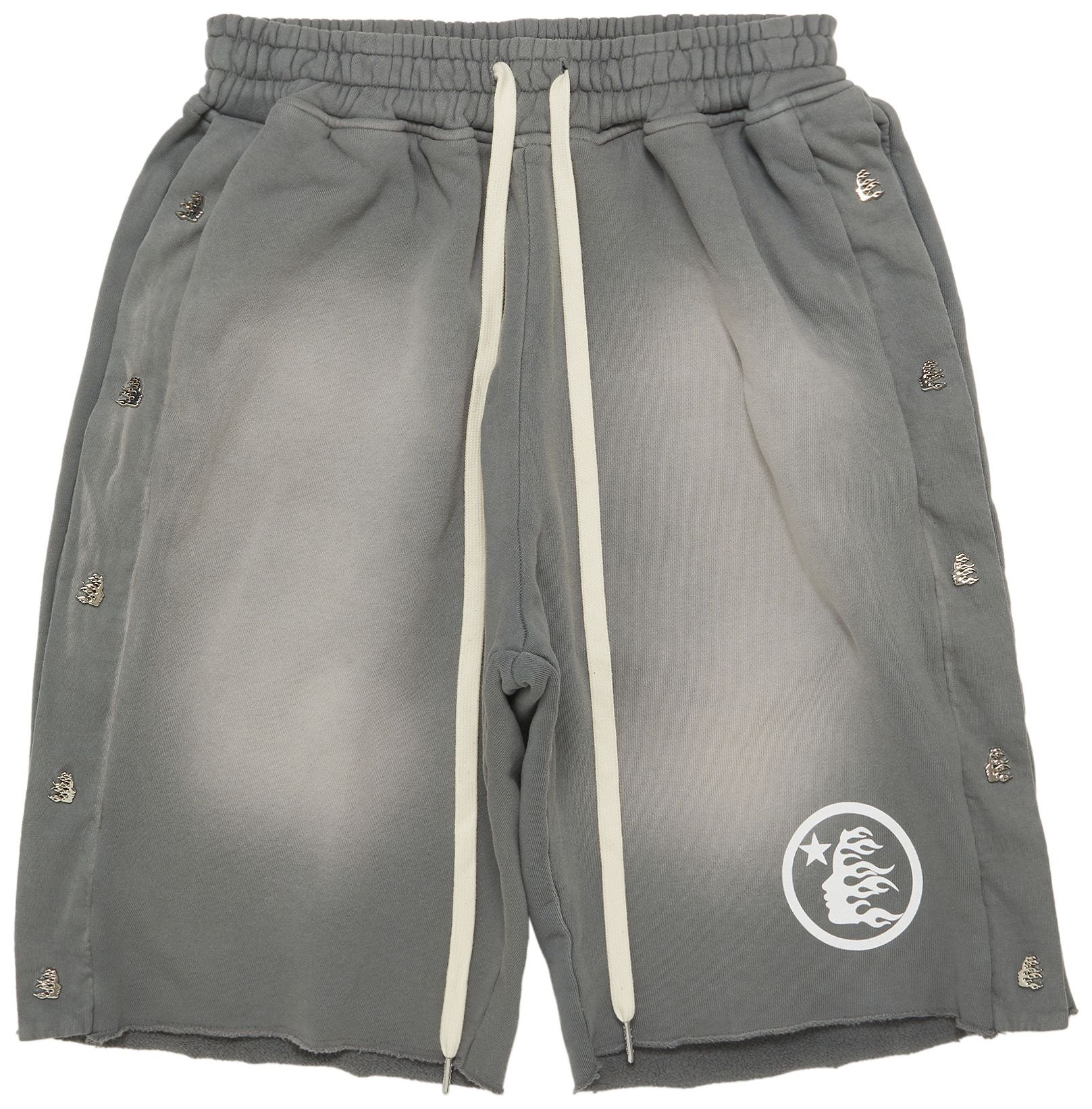 Buy Hellstar Snap Shorts 'Grey' - HS01SHO001 GREY | GOAT