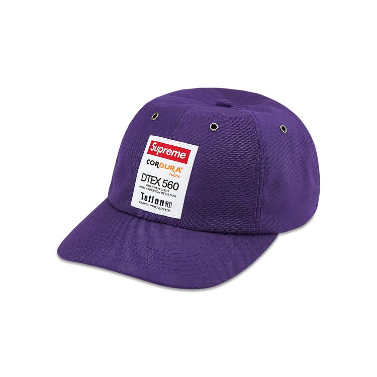 Buy Supreme Cordura Teflon Label 6-Panel 'Dark Purple' - FW21H37 DARK ...