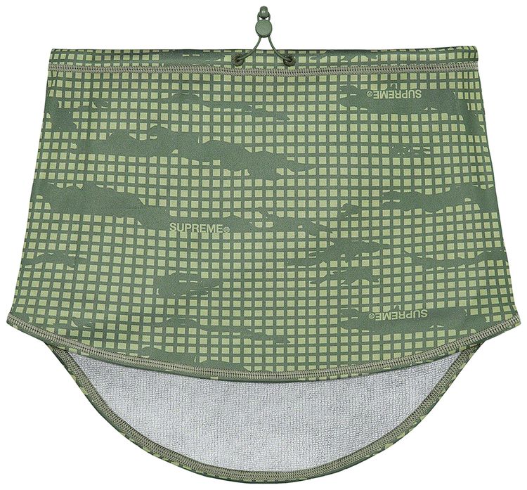 Buy Supreme WINDSTOPPER Neck Gaiter 'Olive Grid Camo' - FW21A91 OLIVE ...