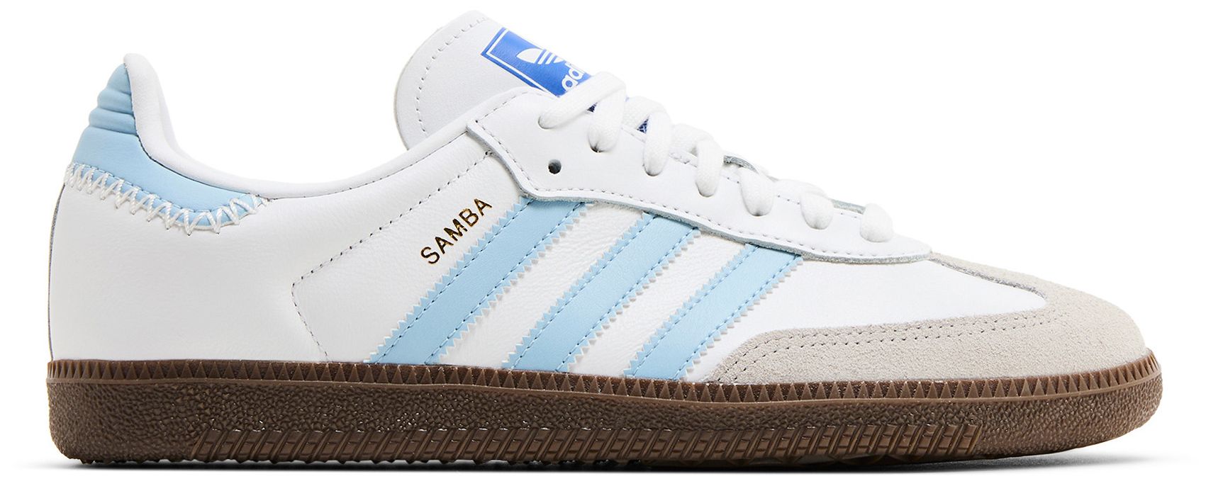 Buy Adidas Samba OG 'White Sky Blue' - JI2003 | GOAT
