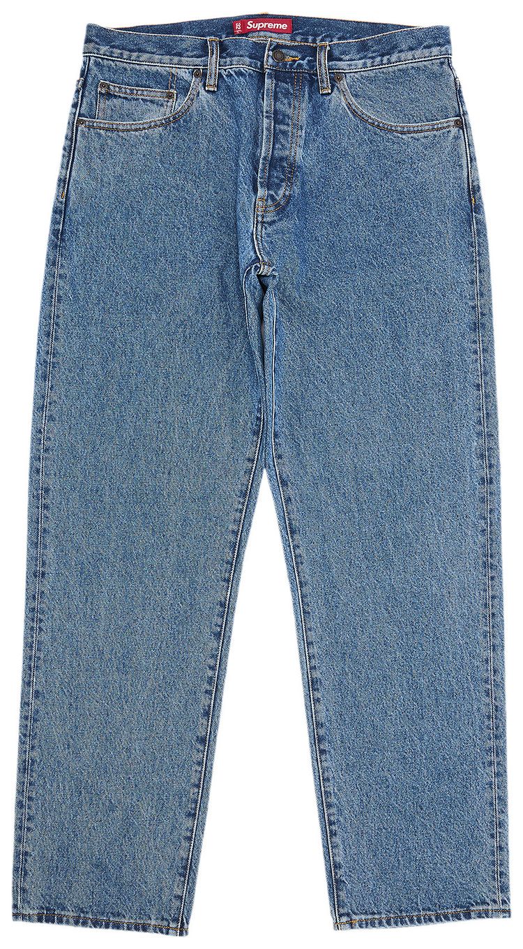 Buy Supreme Regular Jean 'Washed Indigo' - FW24P31 WASHED INDIGO | GOAT