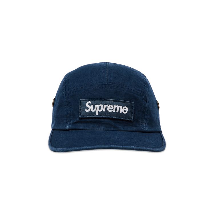 Buy Supreme Military Camp Cap 'Navy' - FW24H23 NAVY | GOAT