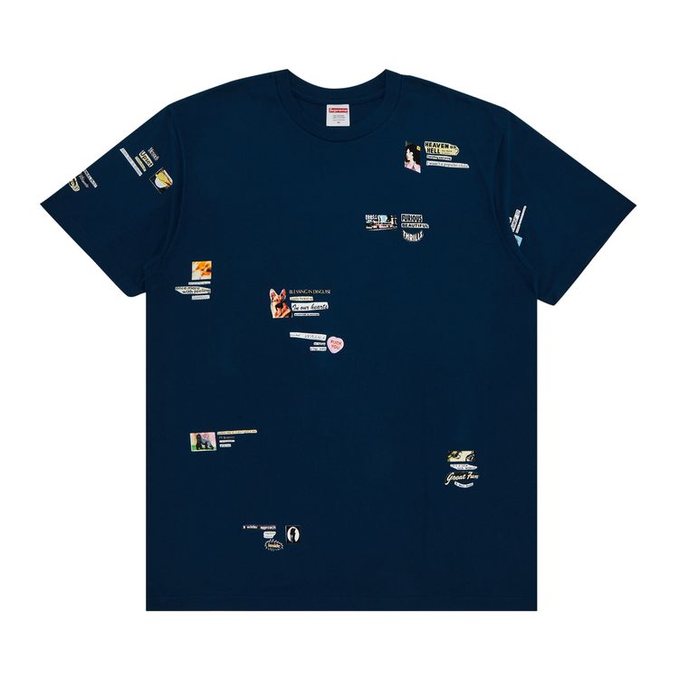 Buy Supreme Upset Tee 'Indigo' - FW24T9 INDIGO | GOAT