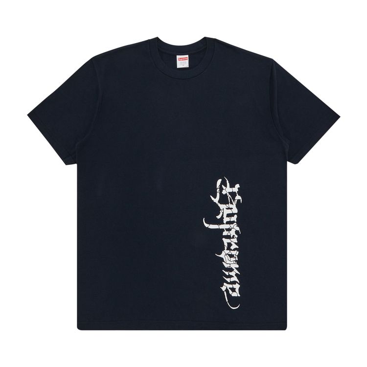 Buy Supreme Satan Tee 'Navy' - FW24T27 NAVY | GOAT