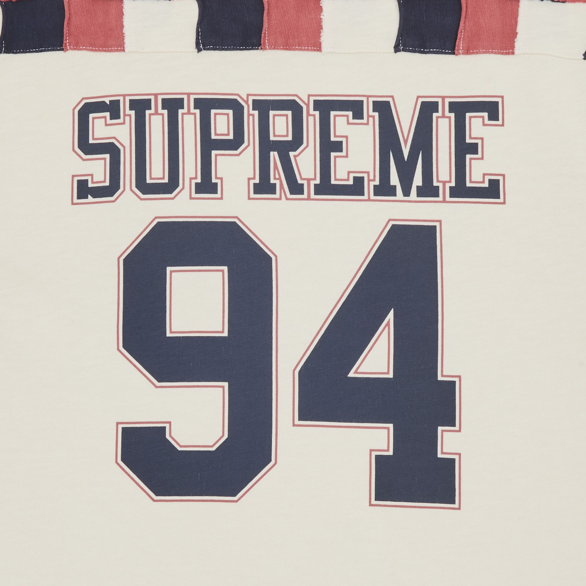 Buy Supreme Patchwork Yoke Football Top 'Stone' - FW24KN33 STONE | GOAT