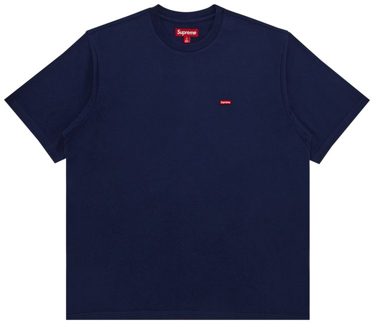 Buy Supreme Small Box Tee 'Navy' - FW24KN35 NAVY | GOAT