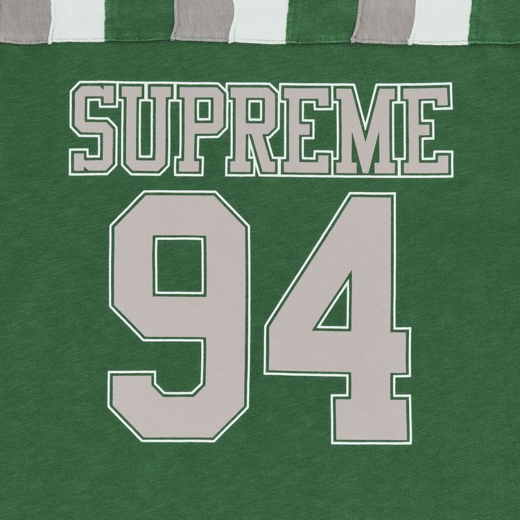 Buy Supreme Patchwork Yoke Football Top 'Green' - FW24KN33 GREEN | GOAT