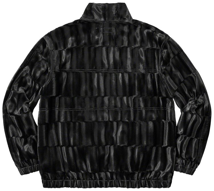 Buy Supreme Velour Track Jacket 'Black' - FW21J87 BLACK | GOAT AU