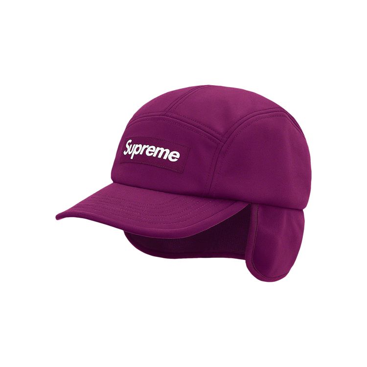 Achetez des Supreme WINDSTOPPER Earflap Camp Cap 'Purple' - FW21H86 ...