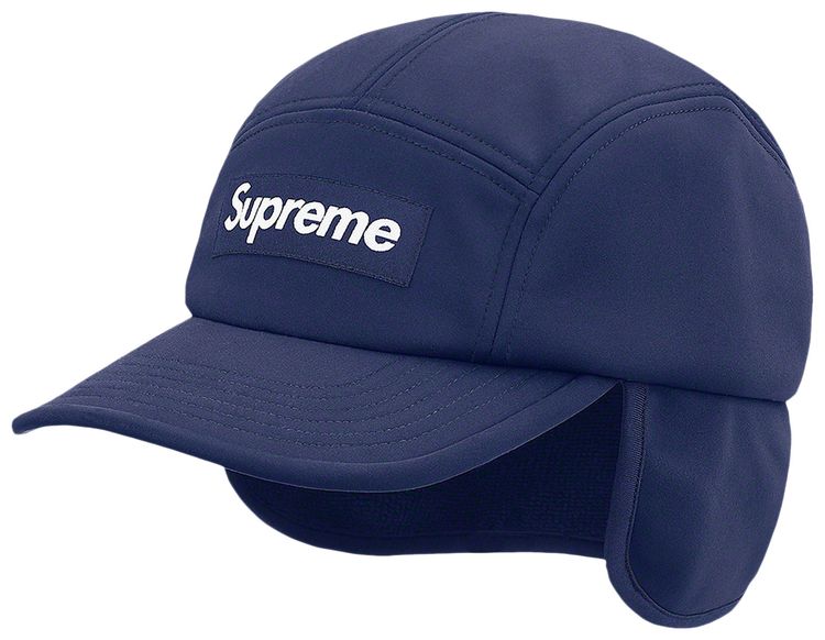 Buy Supreme WINDSTOPPER Earflap Camp Cap 'Navy' - FW21H86 NAVY | GOAT NL