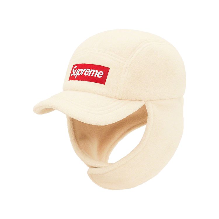 Buy Supreme Polartec Earflap Camp Cap 'Natural' - FW21H5 NATURAL | GOAT UK