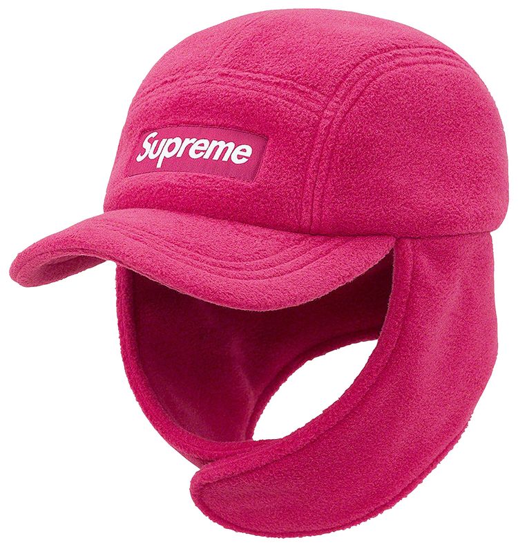 Buy Supreme Polartec Earflap Camp Cap 'Magenta' - FW21H5 MAGENTA | GOAT