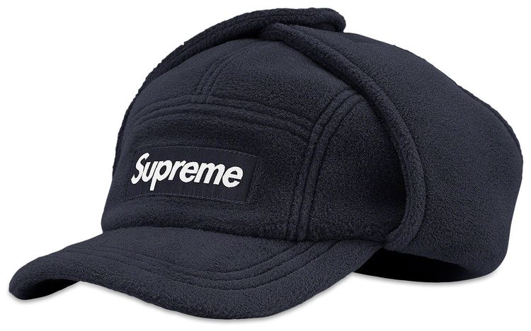 Buy Supreme Polartec Earflap Camp Cap 'Navy' - FW21H5 NAVY | GOAT