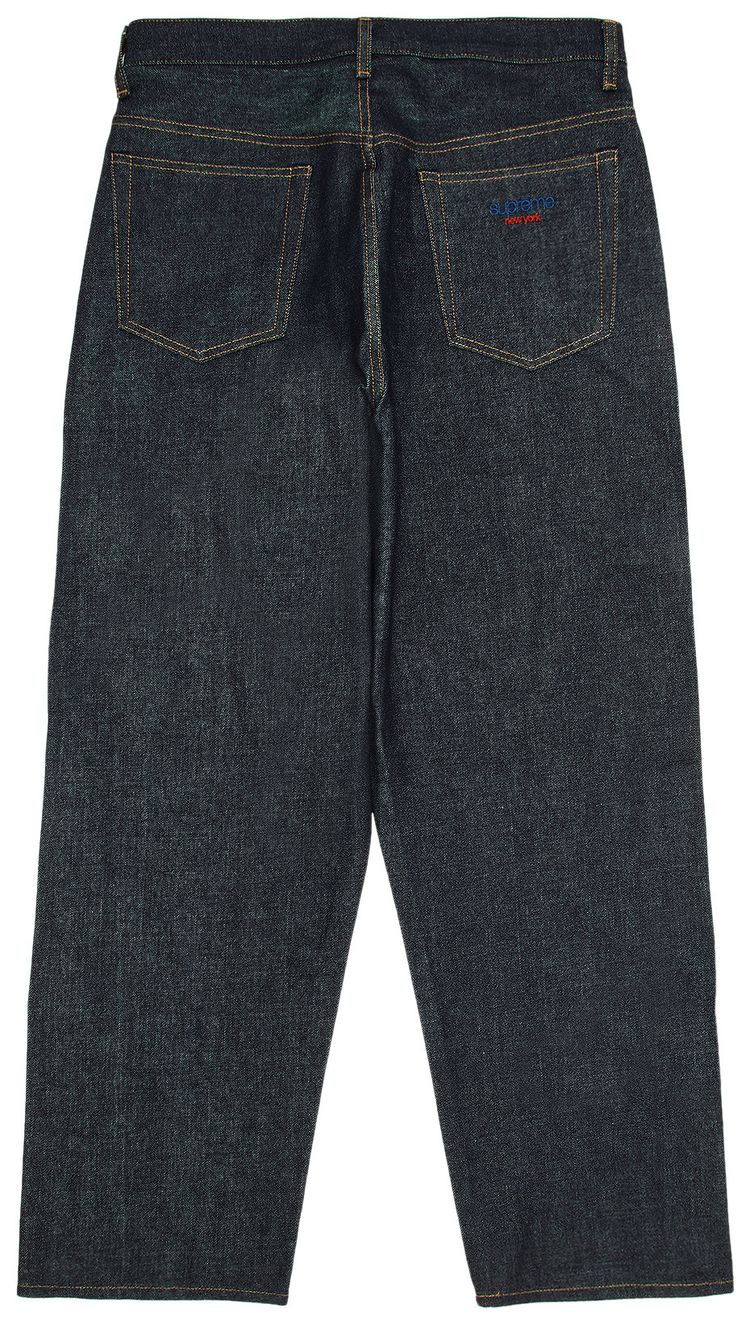 Buy Supreme Rigid Baggy Selvedge Jean 'Indigo' - FW24P26 INDIGO | GOAT