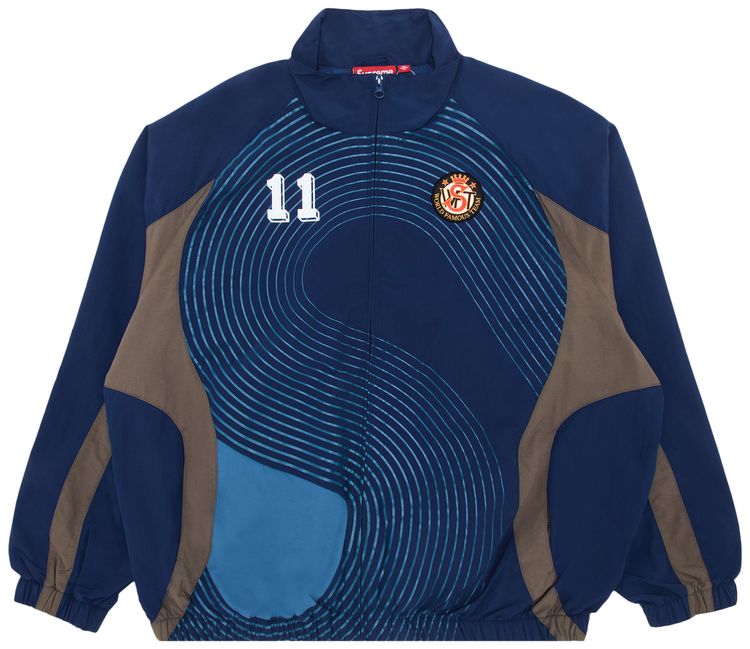 Buy Supreme S Logo Track Jacket 'Navy' - FW24J67 NAVY | GOAT