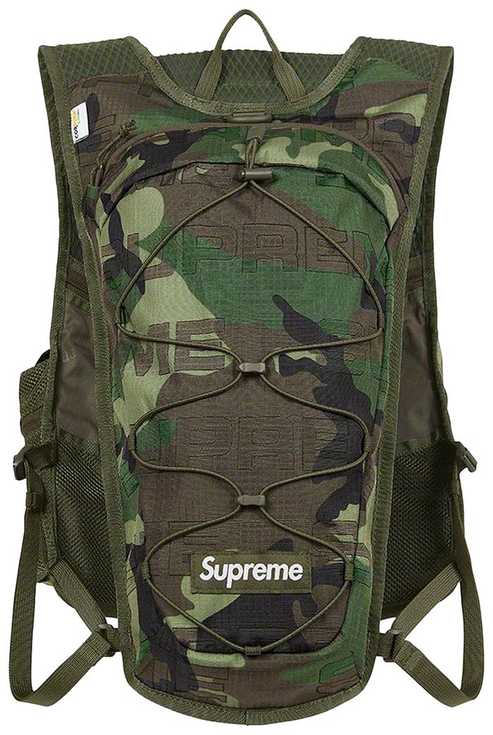 Buy Supreme Pack Vest 'Woodland Camo' - FW21B15 WOODLAND CAMO | GOAT