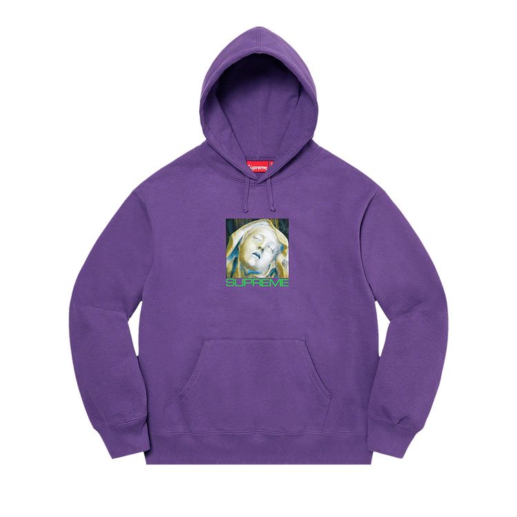 Buy Supreme Ecstasy Hooded Sweatshirt 'Dusty Purple' - FW21SW94 DUSTY ...