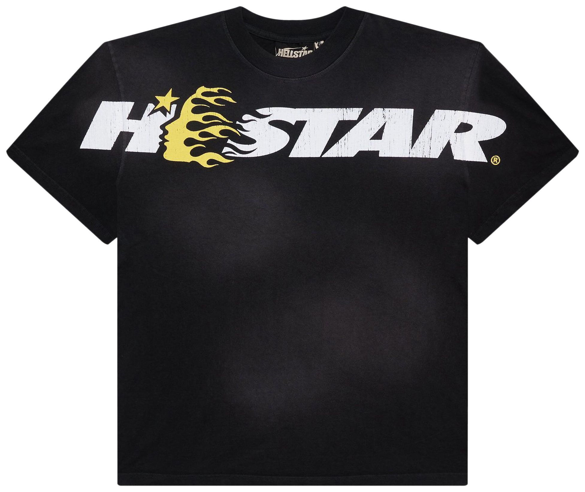 Buy Hellstar Studios Cartoon Logo T-Shirt 'Yellow' - HS03TEE001 YELL | GOAT