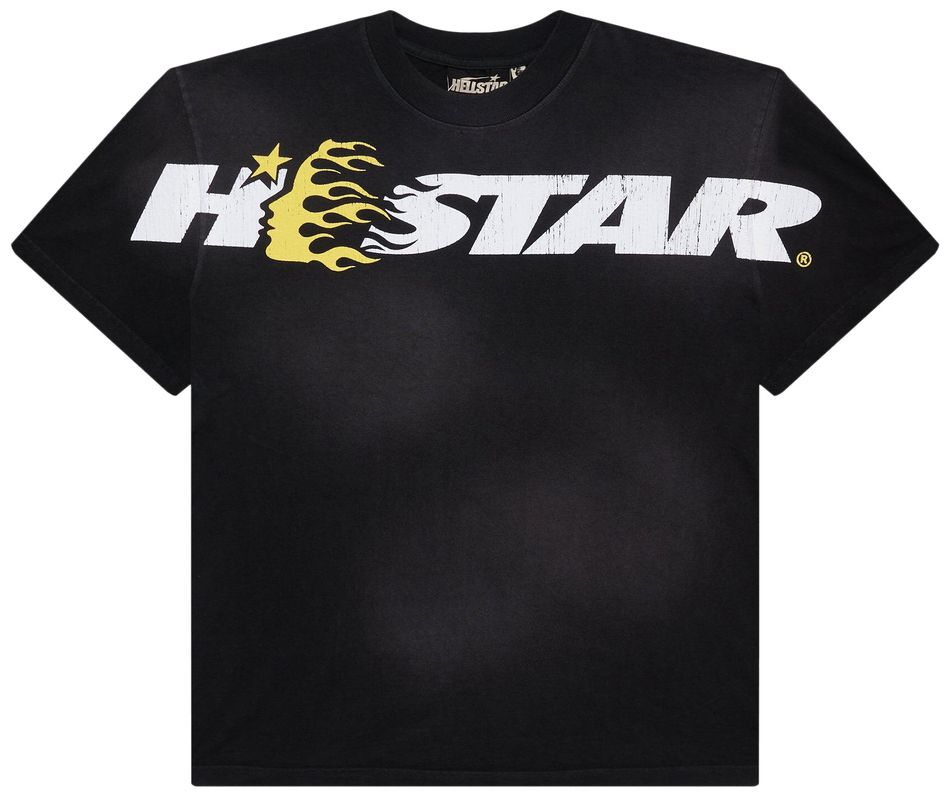 Buy Hellstar Studios Cartoon Logo T-Shirt 'Yellow' - HS03TEE001 YELL | GOAT
