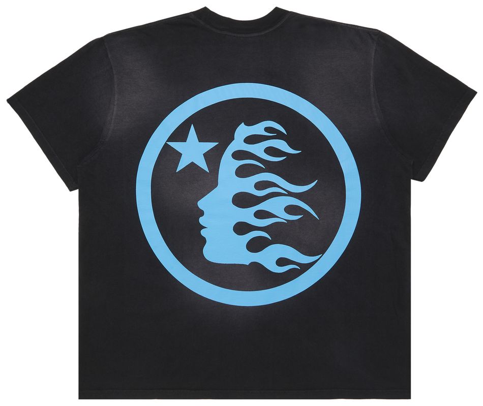 Buy Hellstar Classic T-Shirt (Regular Print) 'Black/Blue ...