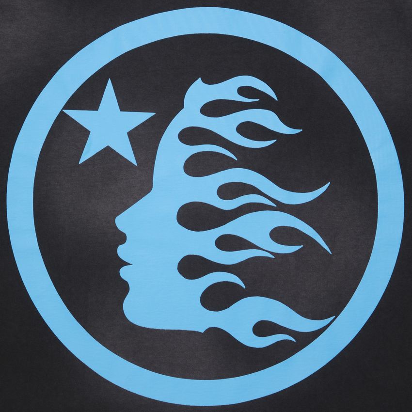 Buy Hellstar Classic T-Shirt (Regular Print) 'Black/Blue ...