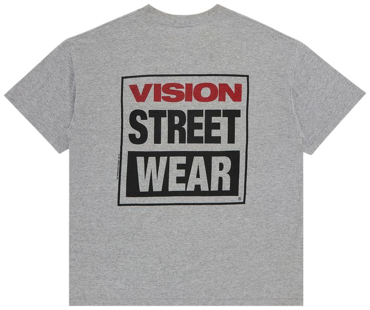 Buy Vintage Vision Streetwear Logo Tee 'Ash Grey' - 327 100000103LTS ...