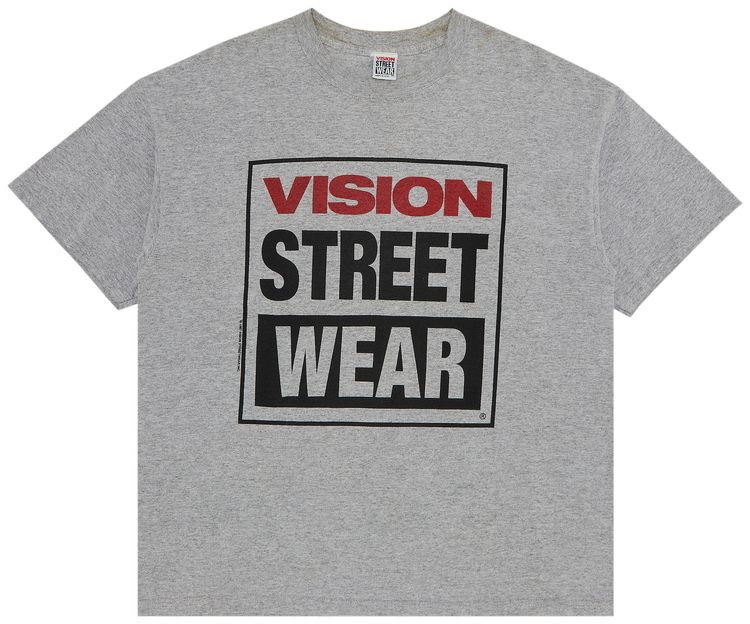 Buy Vintage Vision Streetwear Logo Tee 'Ash Grey' - 327 100000103LTS ...