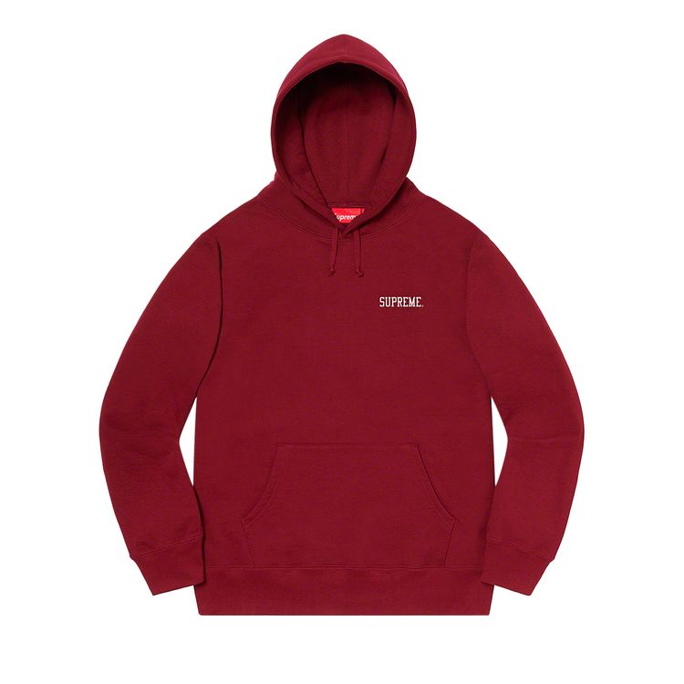 Buy Supreme x Joel-Peter Witkin Sanitarium Hooded Sweatshirt 'Cardinal ...
