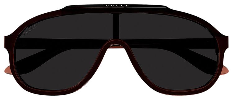 Buy Gucci Shield Sunglasses Blackgrey Gg1038s 001 Goat