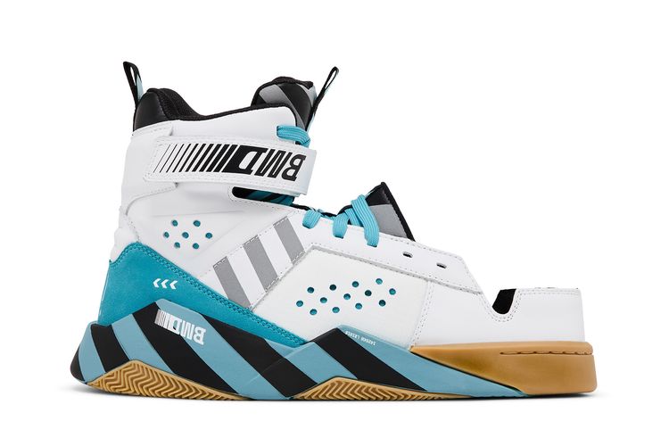 Buy MSCHF BWD High 'White Black Blue' - MSCHF004 HIGH | GOAT