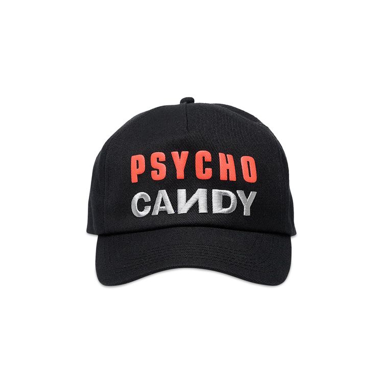 Buy Pleasures Psycho Cap 'Black' - P24F092 BLAC | GOAT