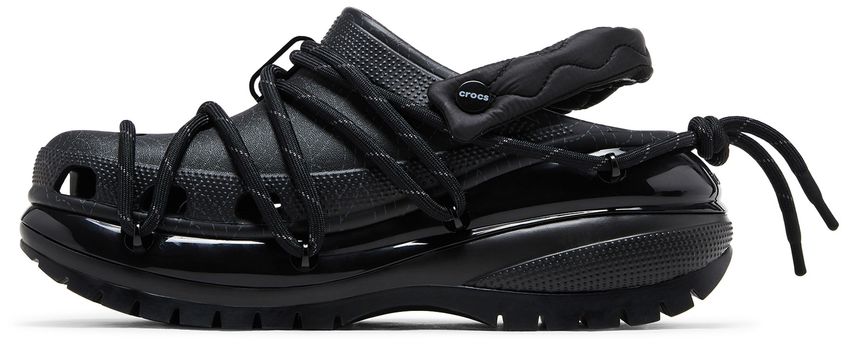 Buy Rauw Alejandro x Crocs Mega Crush Clog 'Black' - 210486 001 | GOAT