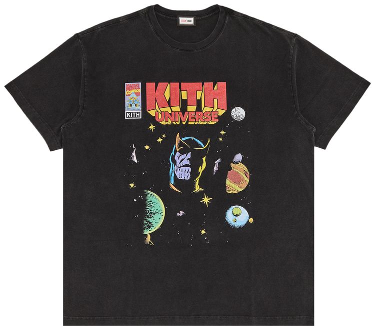 Buy Kith x Marvel Infinity Vintage Tee 'Black' - KHM032508 001 | GOAT