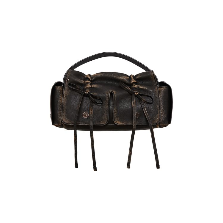 Buy Acne Studios Multipocket Bag 'Dark Brown/Beige' - A10368 GOAT DARK ...