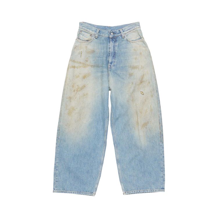 Buy Acne Studios Super Baggy Fit Jeans 'Mid Blue' - C00054 GOAT MID ...