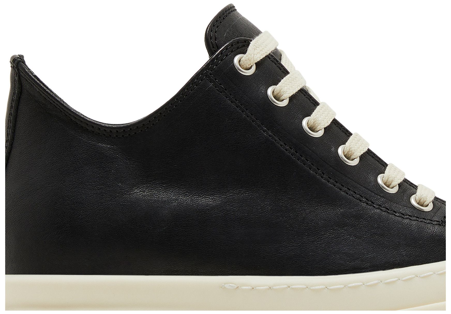 Buy Rick Owens Wmns Lido Low 'Black Milk' - RP01D2891 LOO 911 | GOAT