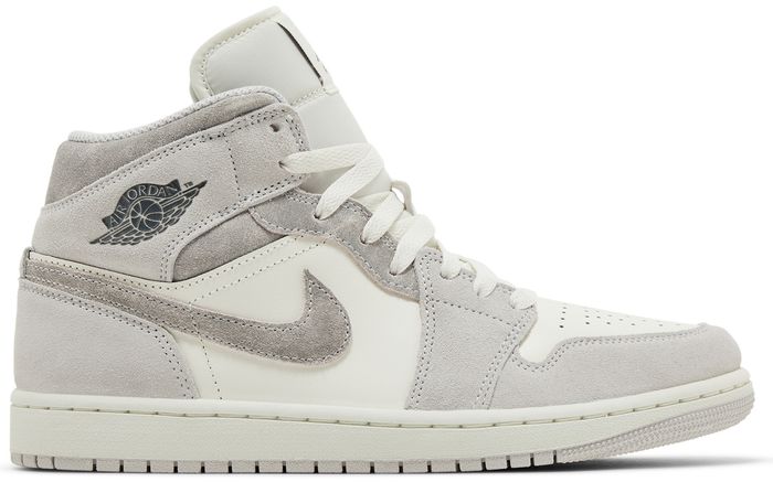Buy Air Jordan 1 Mid SE 'Neutral Grey Sail' - FQ7720 002 | GOAT